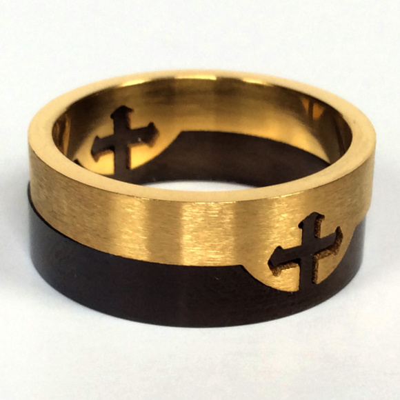 DGstyle | Accessories | Mens Cross Pattern Ring | Poshmark